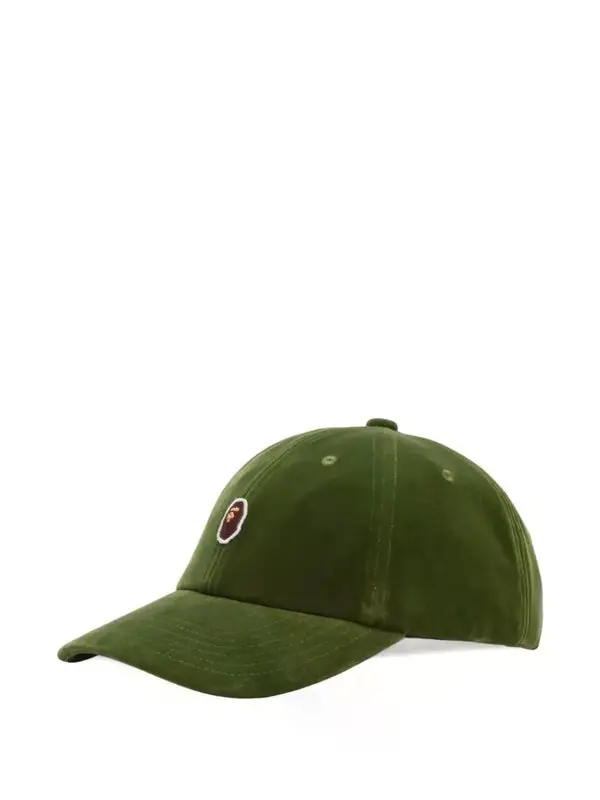 A BATHING APE Logo-patch Baseball Cap - Green