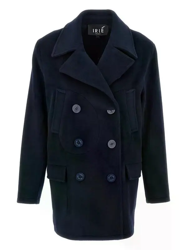 IRIE' Buttoned Pea Coat