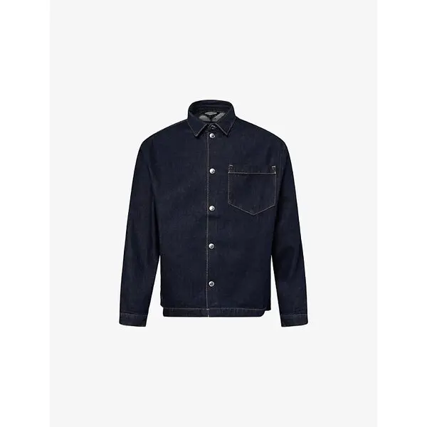7 For All Mankind Regular-fit Denim Overshirt - Origins