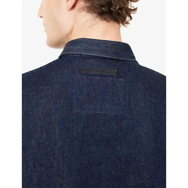 7 For All Mankind Regular-fit Denim Overshirt - Origins
