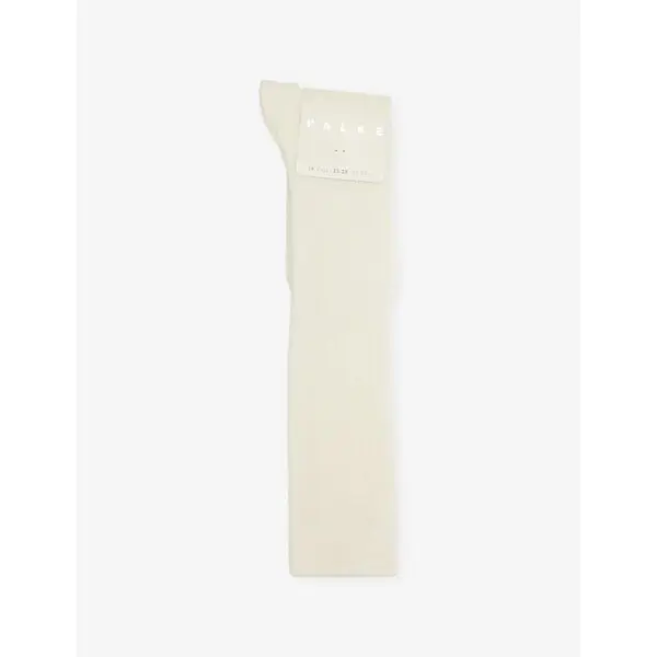 Falke Fable Estate Knee-high Wool-blend Socks - 2040 Off White