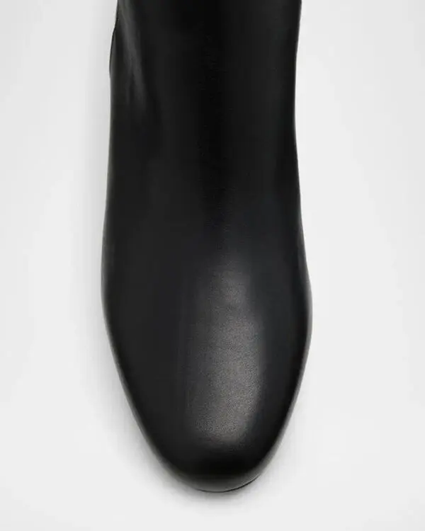CHRISTIAN LOUBOUTIN 55mm Jane Botta Leather Knee-high Boots - Black