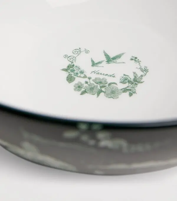 Harrods Fine Bone China Toile Bowl