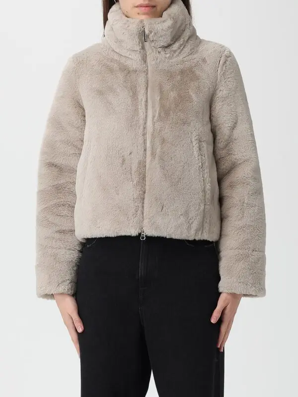 COLMAR Fur Jacket - Rope