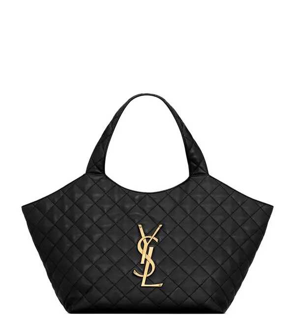 Saint Laurent Icare Medium Quilted Tote