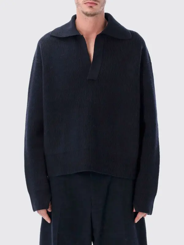 Studio Nicholson Pullover Sweater - Navy