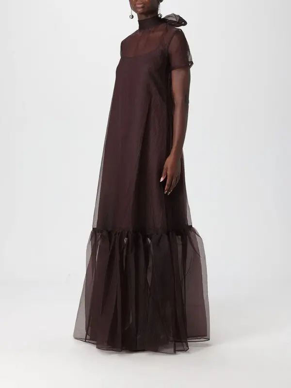 Staud Maxi Dress - Brown