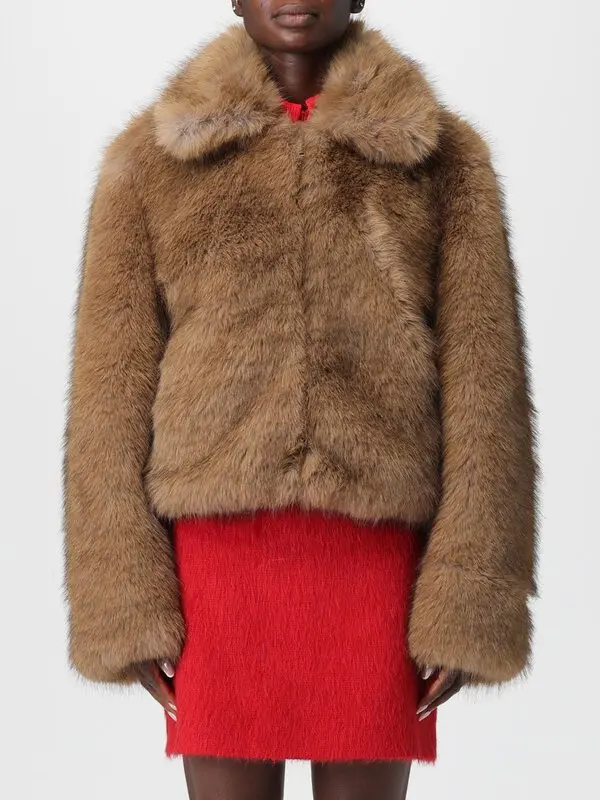MSGM Fur Coat