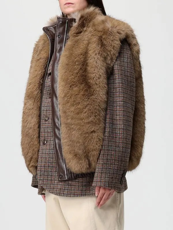 MSGM Fur Coat