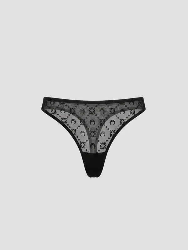 MARINE SERRE Lingerie - Black