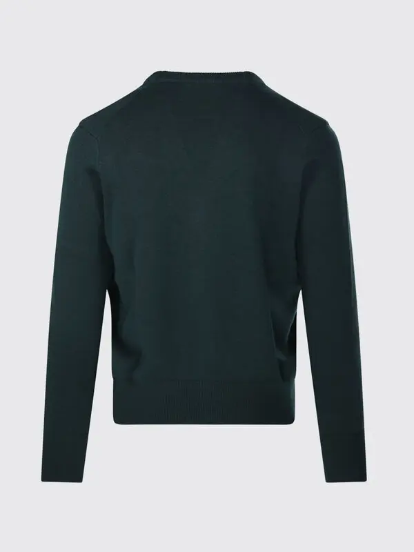 AMI Paris V-neck Cardigan - Green