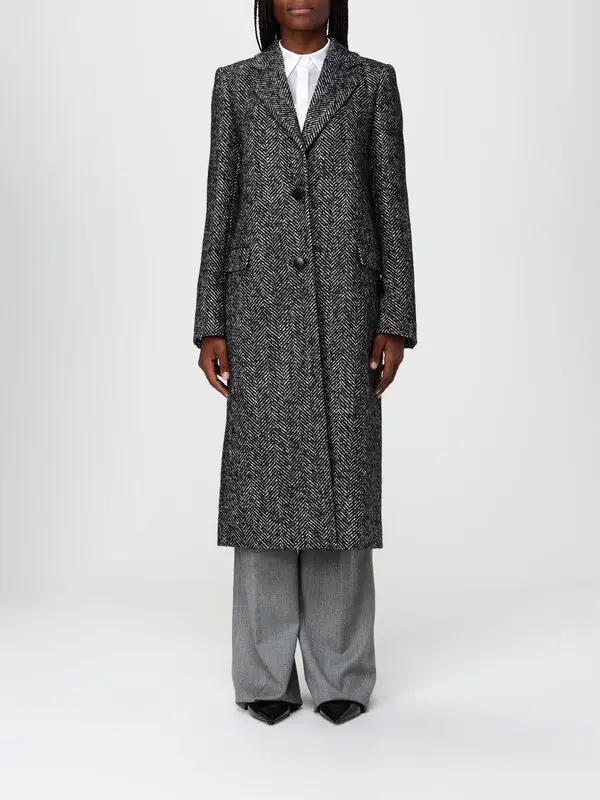 Tagliatore Tailored Coat - Black