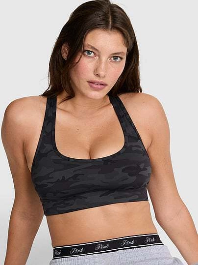 Pink Relay™ Racerback Sports Bra - Print