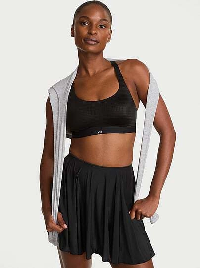 Victoria's Secret Vsx Lightweight Mesh 2.0 Sports Bra - Black