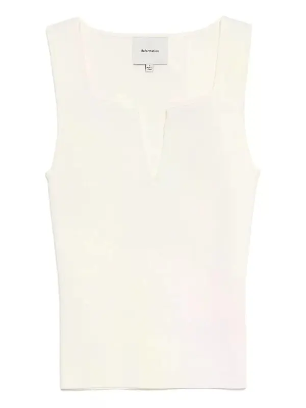 REFORMATION Rylie Tank Top - Neutrals