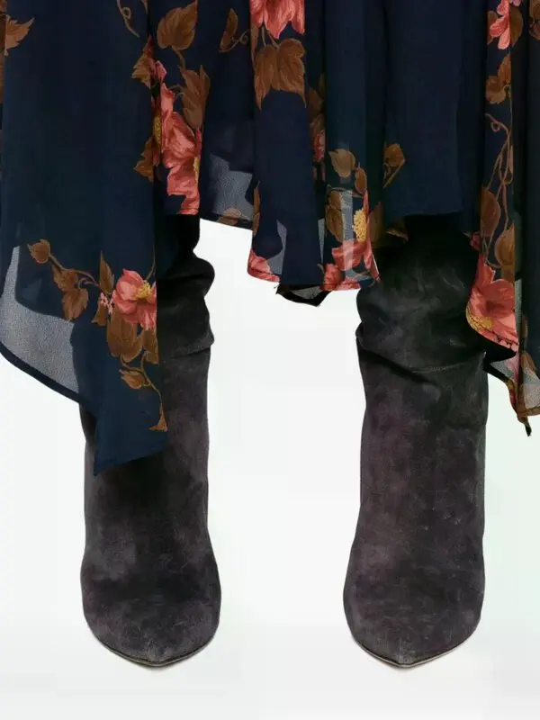 REFORMATION Lluvia Floral Print Dress