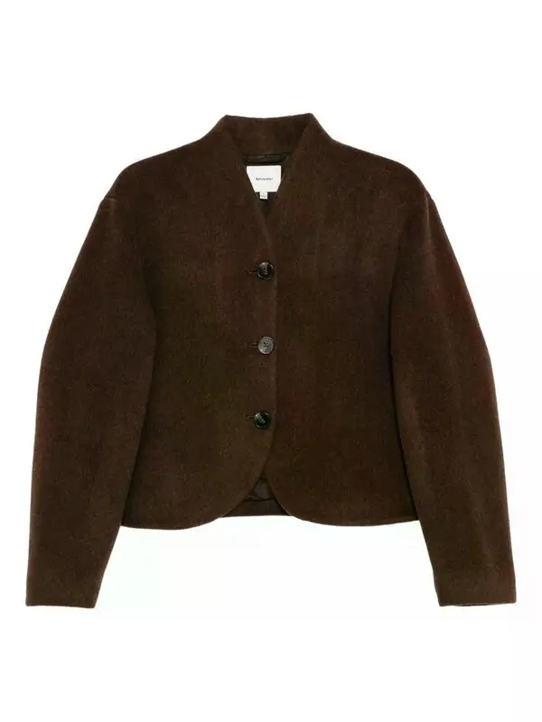 REFORMATION Owen Jacket - Brown