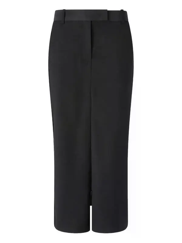 Pinko High-waisted Slit Midi Skirt