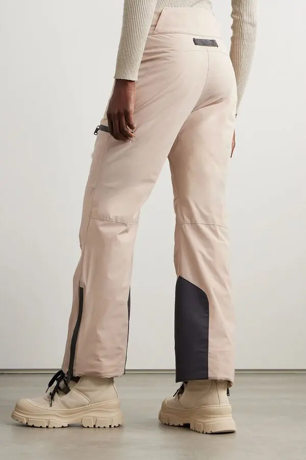 Brunello Cucinelli Bead-embellished Flared Ski Pants