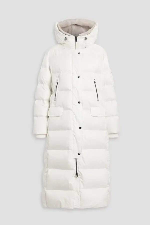 Bogner Jonna Quilted Ripstop Down Coat - Ivory