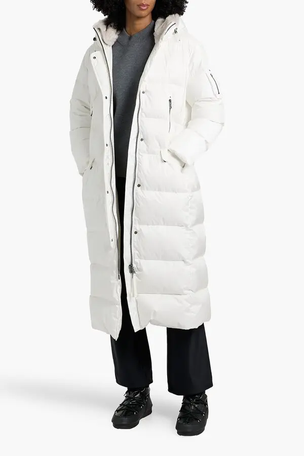 Bogner Jonna Quilted Ripstop Down Coat - Ivory