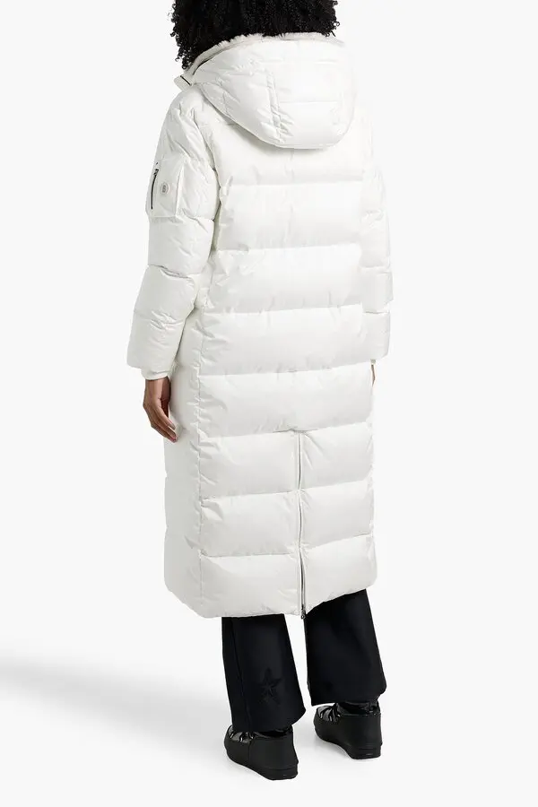 Bogner Jonna Quilted Ripstop Down Coat - Ivory