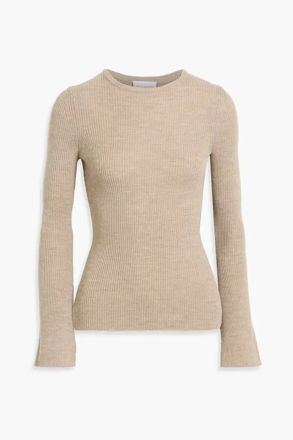 WE NORWEGIANS Ribbed Merino Wool Sweater