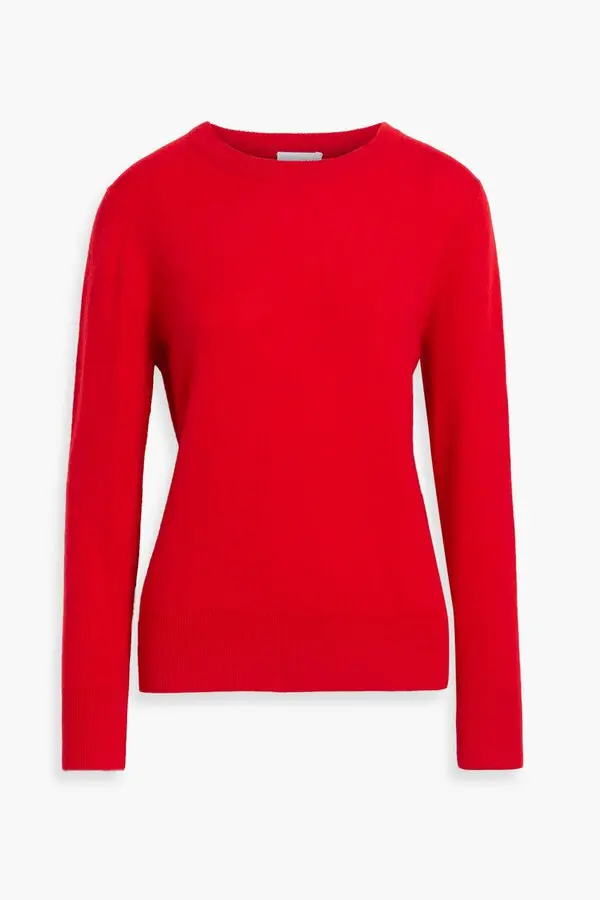 WE NORWEGIANS Blefjell Cashmere Sweater - Red