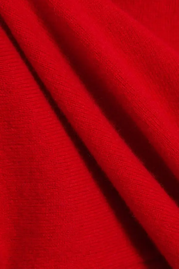 WE NORWEGIANS Blefjell Cashmere Sweater - Red