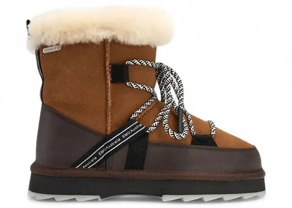 EMU AUSTRALIA Blurred Boot - Chestnut