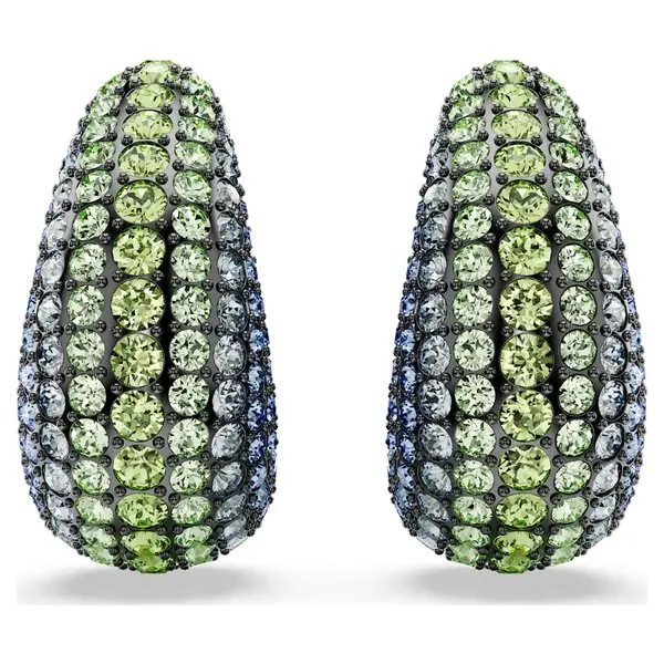 SWAROVSKI Sublima Clip-on Earrings - Green