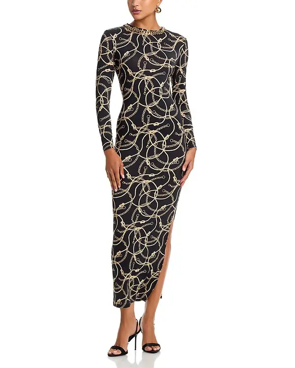 Generation Love Addison Chain Print Maxi Dress