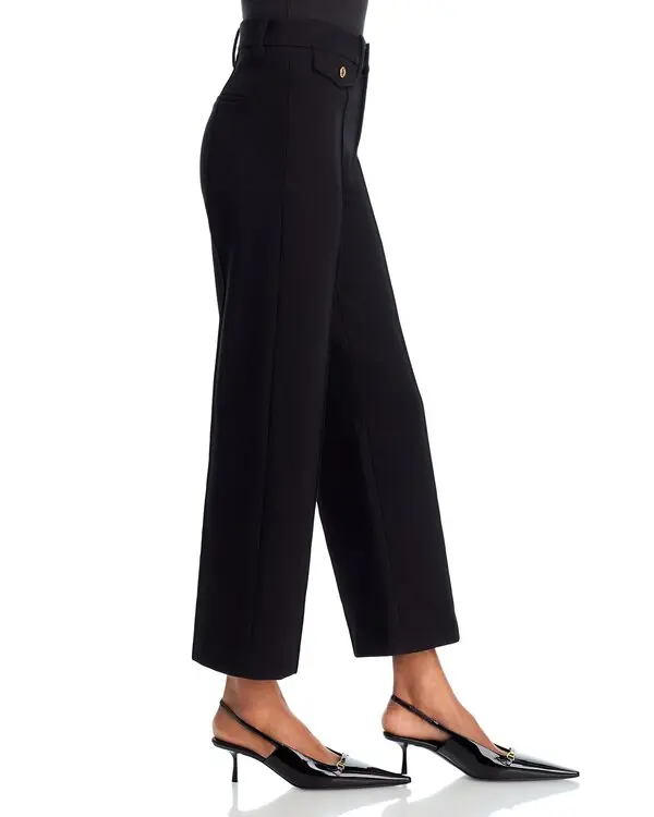 FRAME The Reboot Crop Pants - Black