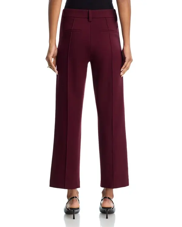 FRAME The Reboot Crop Pants - Cabernet