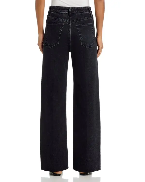 FRAME The Refined High Rise Palazzo Jeans - Vector