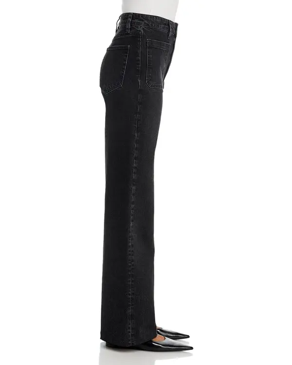 FRAME The Refined High Rise Palazzo Jeans - Vector