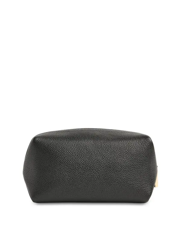Whistles Ria Mini Leather Zip Pouch