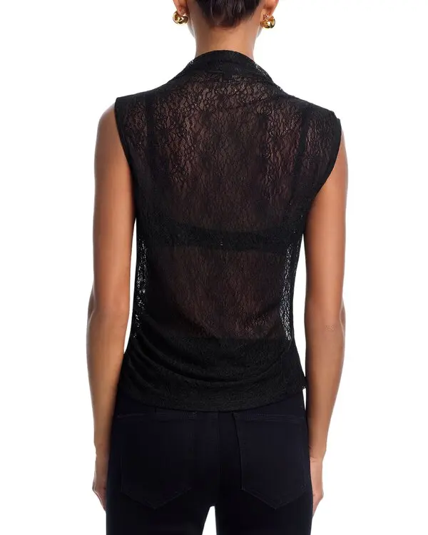 Veronica Beard Mylie Lace Sleeveless Top