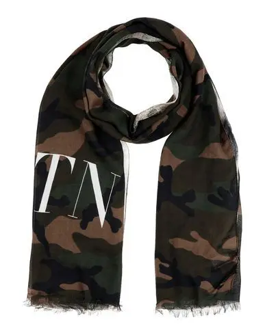 Valentino Garavani Scarf Military Modal, Cashmere - Green