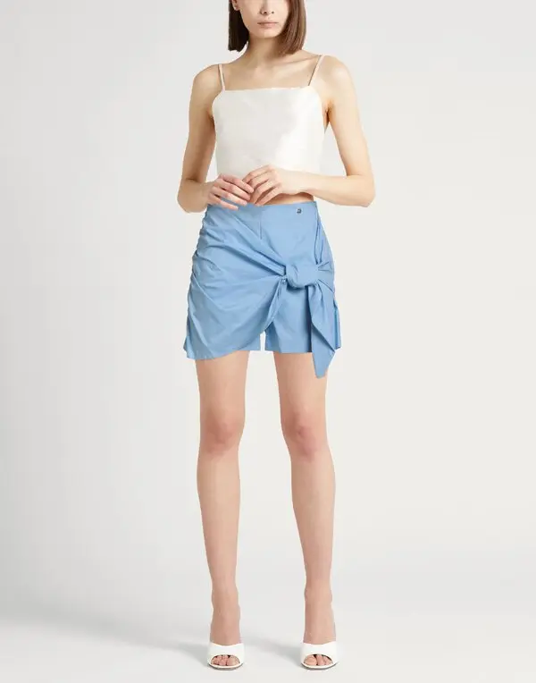 Liu Jo High Waisted Shorts With Bow Detail