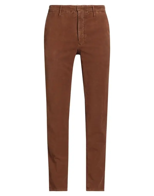 Incotex Tapered-leg Velvet Chino Pants