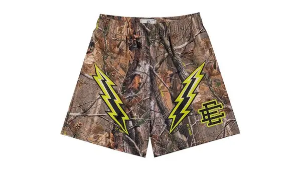 ERIC EMANUEL Ee Basic Short - Tree Camo/black/lime Bolt