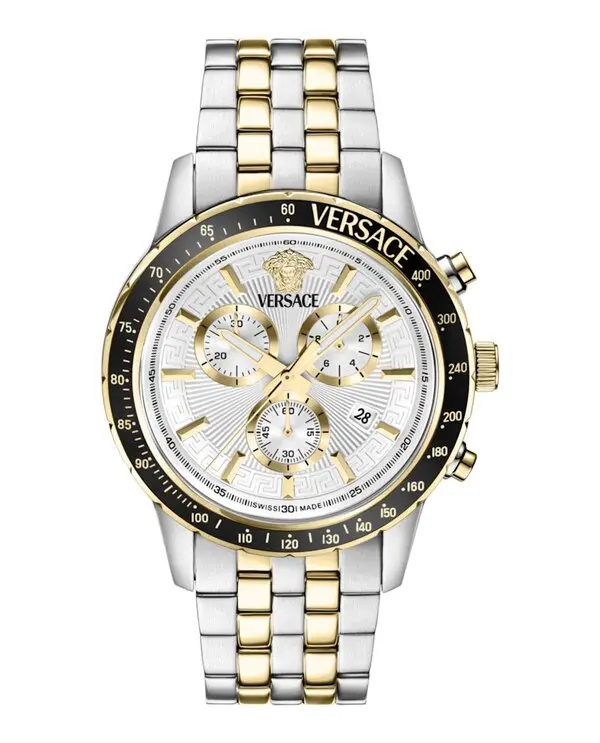Versace Sport Chrono Bracelet - Stainless Steel