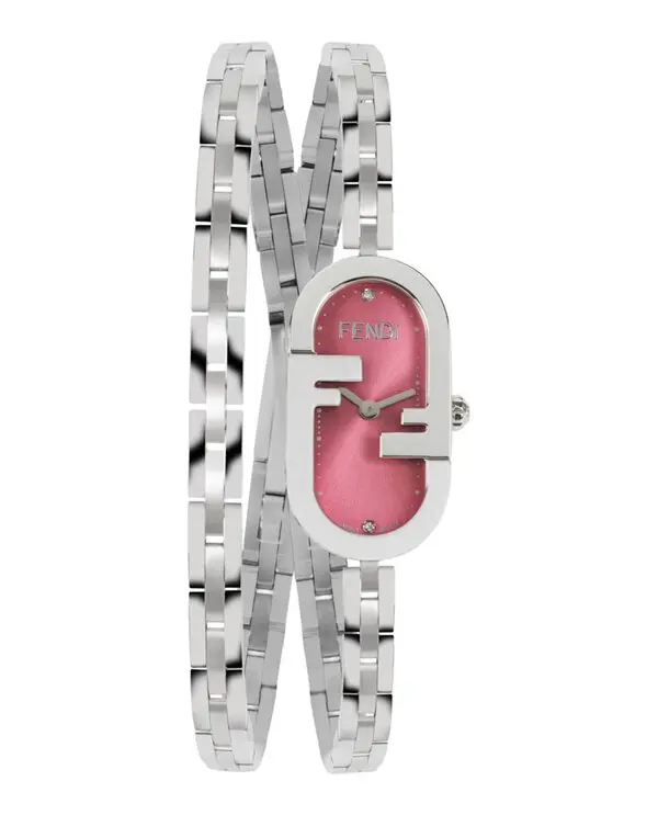 Fendi O'lock Bracelet F148011401 - Stainless Steel
