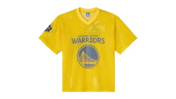 OVO Nba Golden State Warriors Mesh Jersey - Yellow