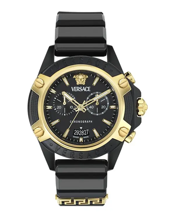 Versace Icon Active Chronograph - Stainless Steel