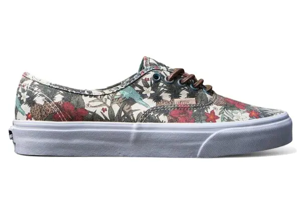 VANS Authentic Dx Havana Floralin Sneakers - Green/cloud Cream