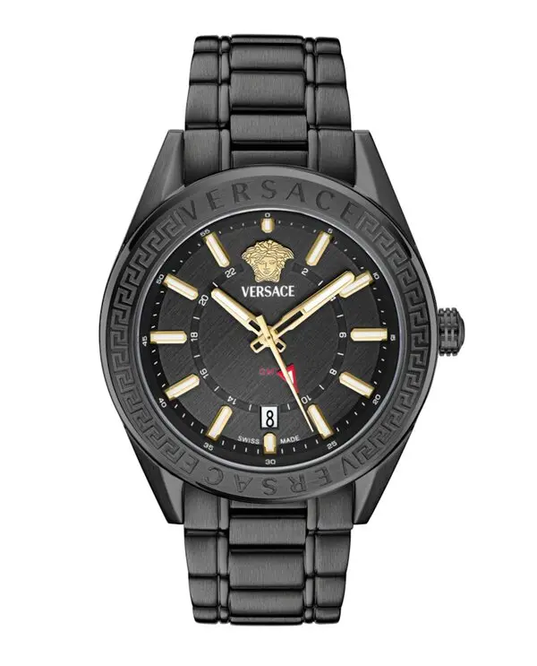 Versace Vcode Gmt Bracelet - Stainless Steel