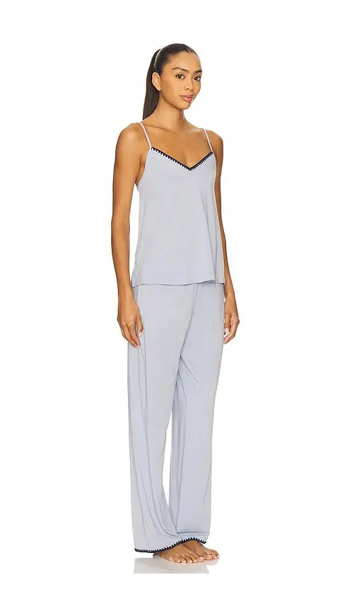 Eberjey Frida Cami & Pant Pj Set In Grey