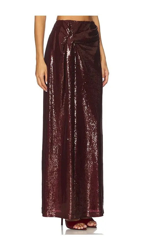 KATE BARTON Sequin Maxi Skirt